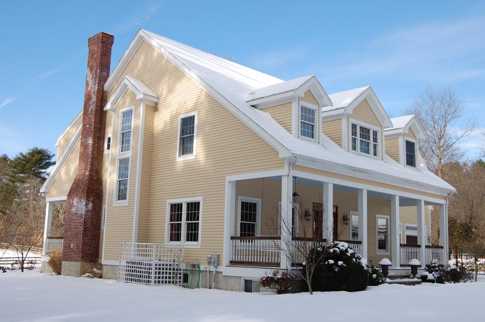 The Stables Custom Farmhouse And Detached Garage | New England ...