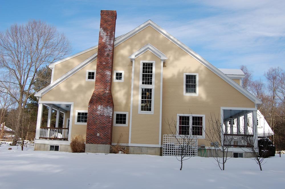 The Stables Custom Farmhouse And Detached Garage | New England ...