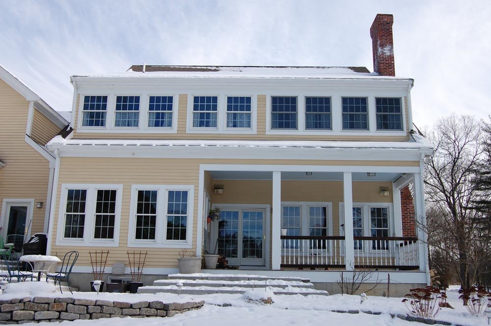 The Stables Custom Farmhouse And Detached Garage | New England ...