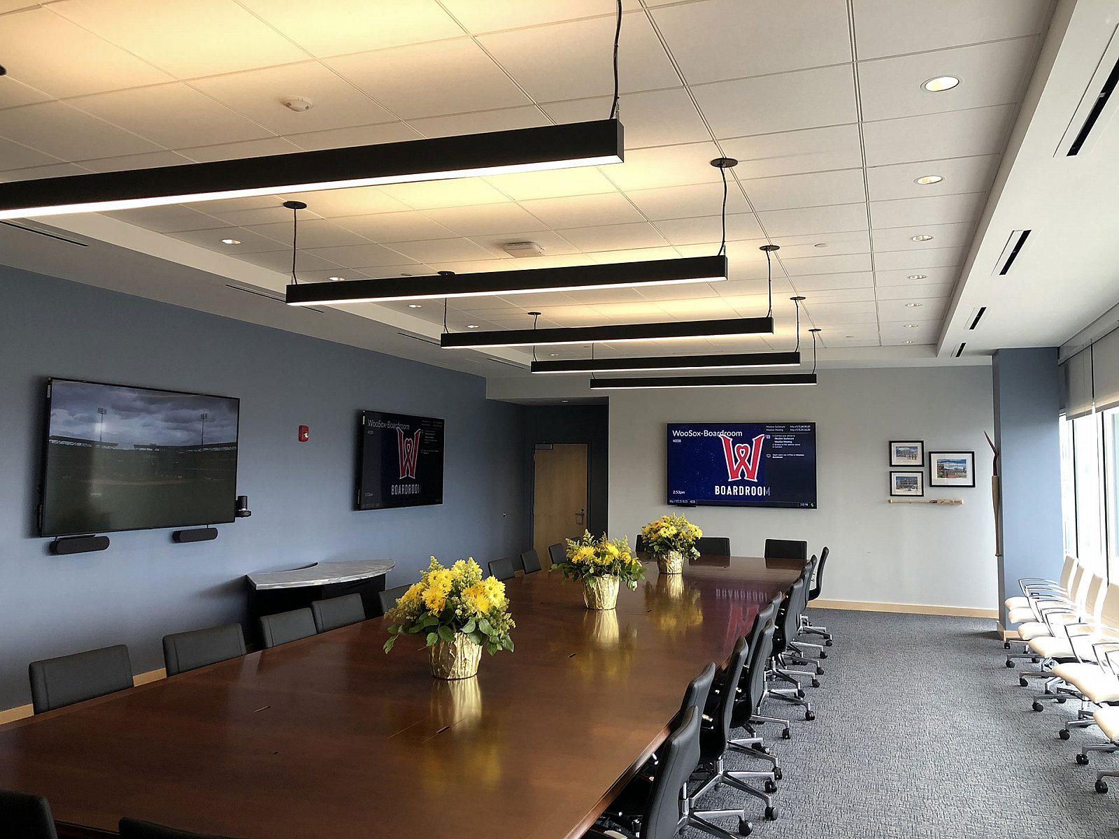 Executive Suite Board Room at Polar Park, Worcester Red Sox | New ...