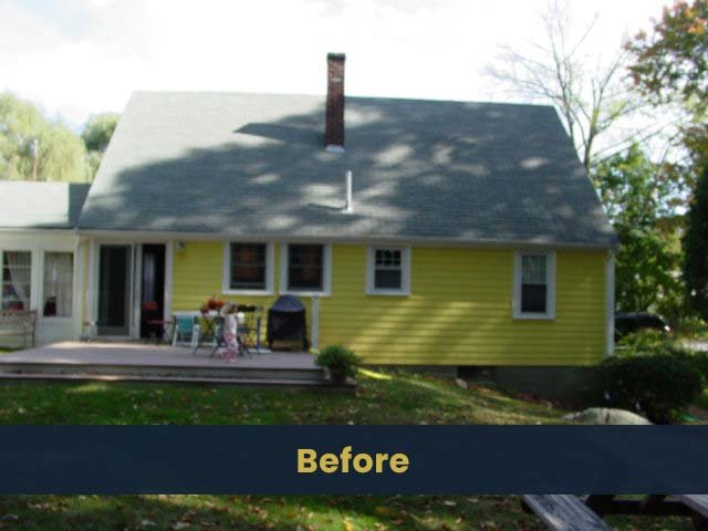 Cape Second Floor Craftsman Transformation | New England Architects ...